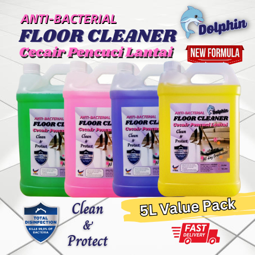 Disinfectant Floor Cleaner Cecair Pencuci Lantai Penbasmi Kuman DOLPHIN ...
