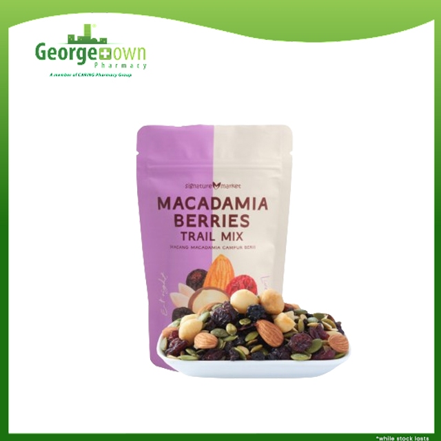 SIGNATURE MARKET MACADAMIA BERRIES TRAIL MIX 120G | Shopee Malaysia