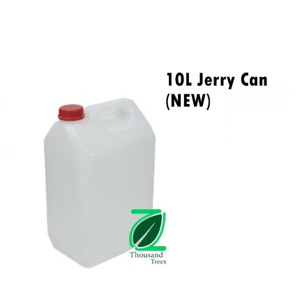 [NEW] 10L White Container Jerry Can Plastic Bottle, Water Tank, Tong Air Drum, Bekas Minuman ...
