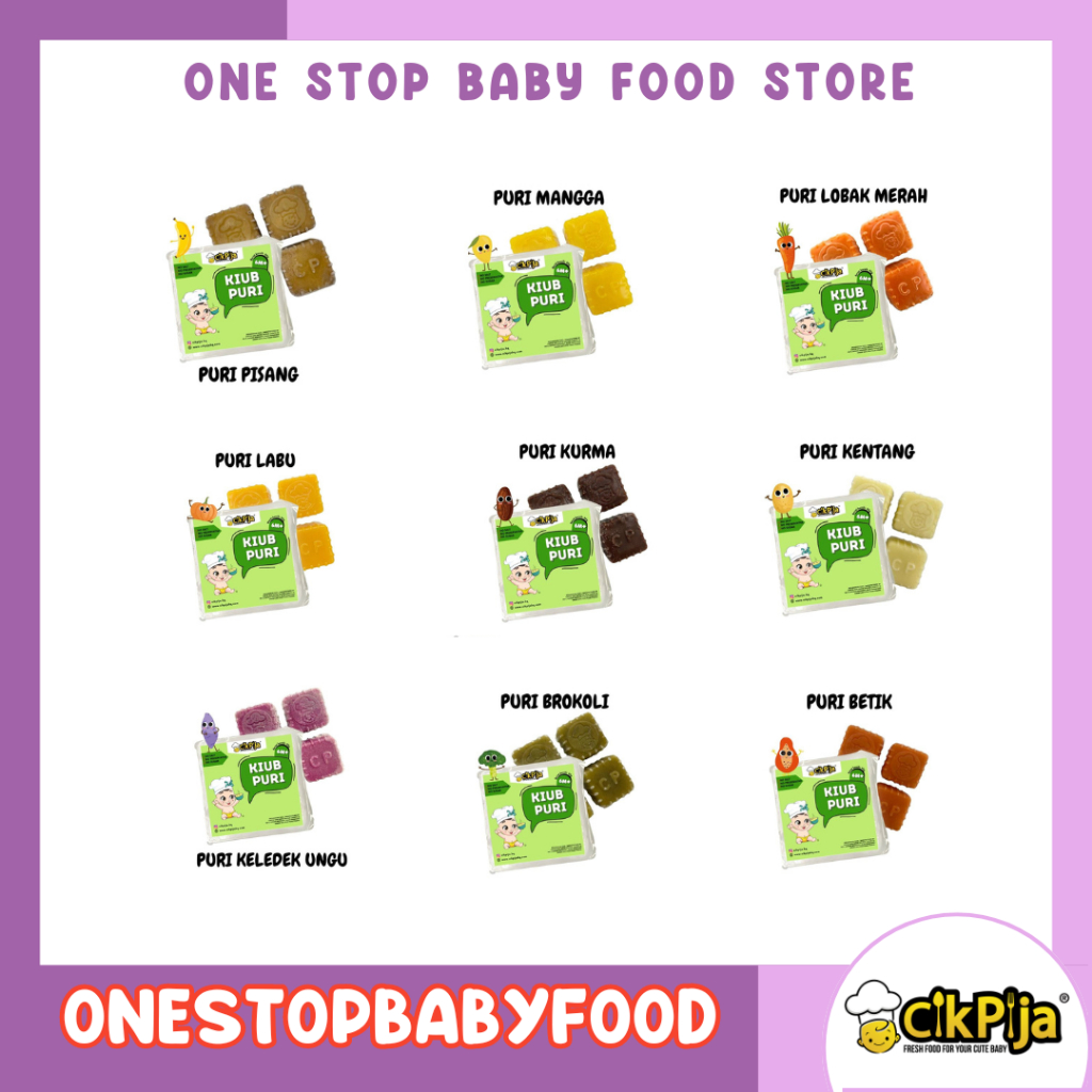 CIK PIJA - PUREE BUAH & SAYUR/FROZEN FOOD | Shopee Malaysia