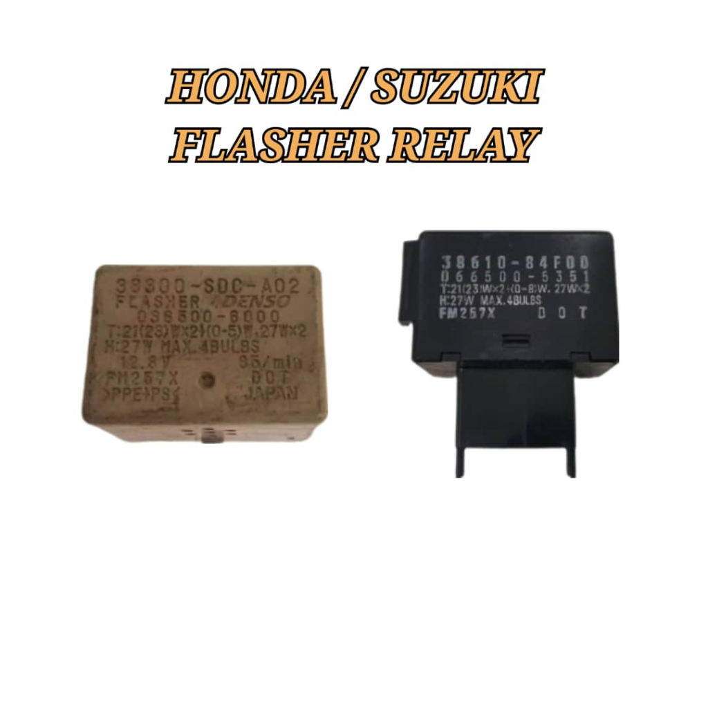 🇯🇵🇯🇵 Flasher Relay 38300-SDC-A02 / 38610-84F00 Honda Suzuki Flasher ...