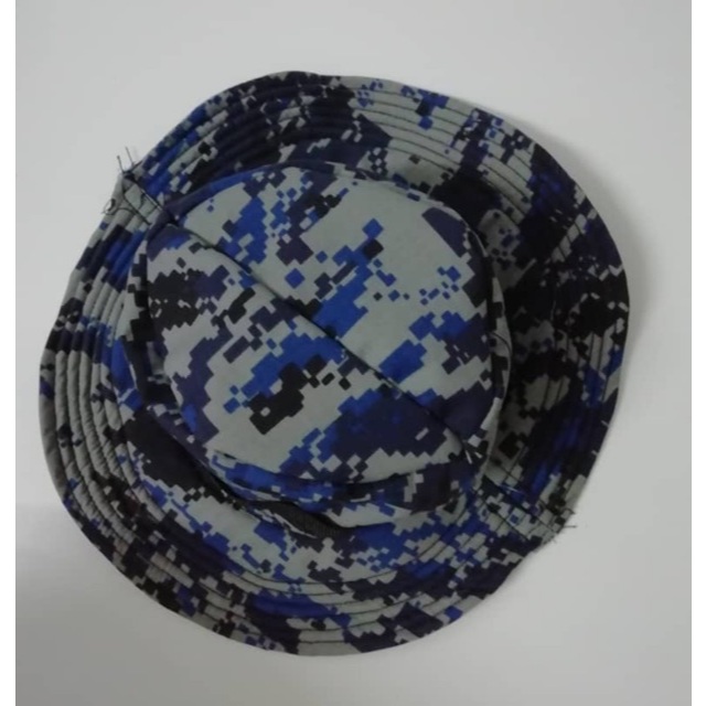 Topi Jungle digital biru saiz kanak-kanak untuk TUDM uniform kerjaya ...