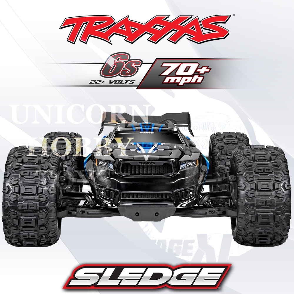 TRAXXAS SLEDGE 6S VXL BRUSHLESS MONSTER TRUCK TQi 2.4g TRANSMITTER | RC ...