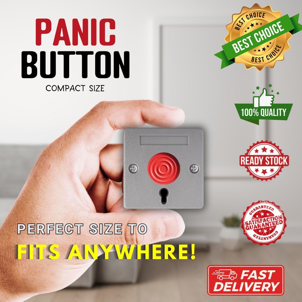 [READY STOCK] Panic Button for Burglar Alarm System Compact Size ...