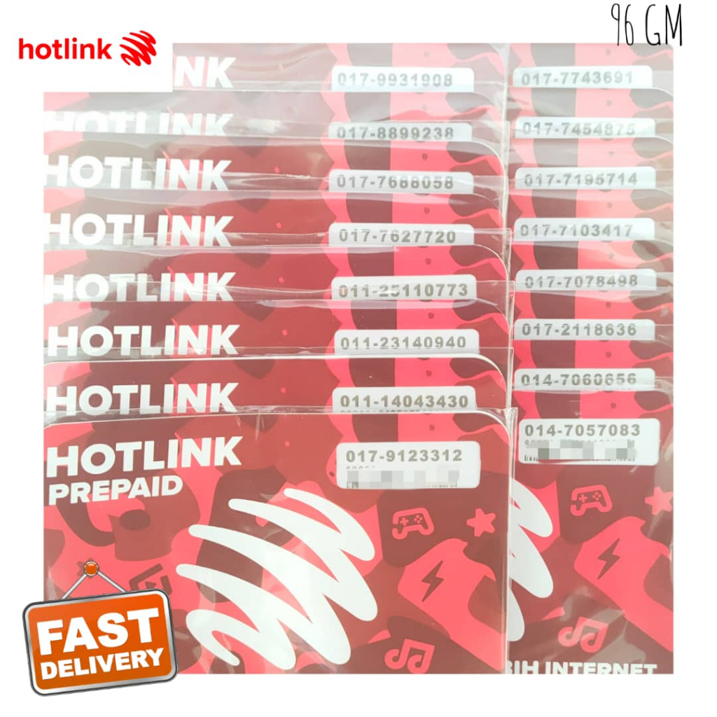 [Nice Number] Hotlink Tanpa Had Unlimited Internet Mobile Phone Number ...