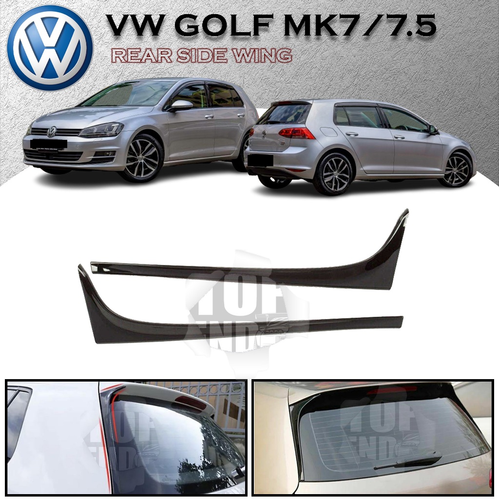 VOLKSWAGEN GOLF MK7 TSI REAR SIDE WING VW GOLF 7 1.4 REAR WINDOW SIDE ...