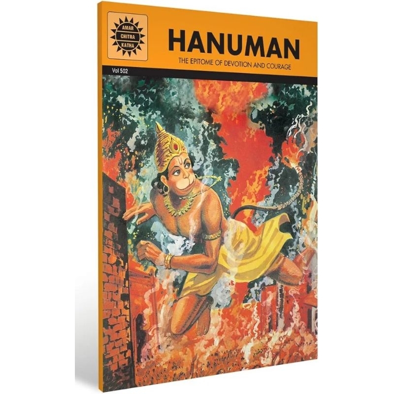 Amar Chitra Hanuman Children Stories Comic Version English Book ...