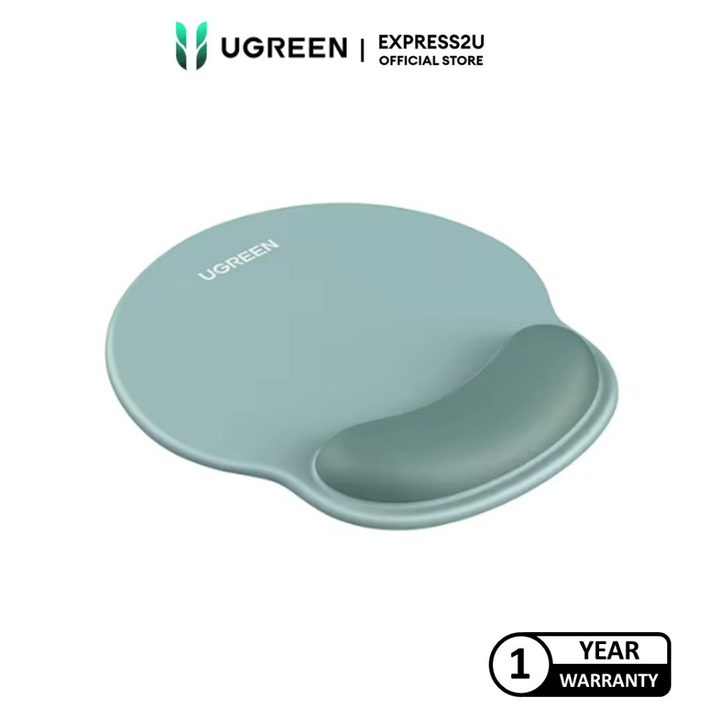UGREEN ERGONOMIC 5MM SOFT MOUSE PAD ANTI-SLIP WRIST SUPPORT 220*245 MM ...