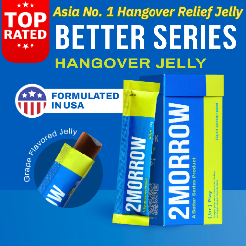 SHORT EXPIRY CLEARANCE!! 2MORROW Hangover Relief Jelly Stick (Grape ...