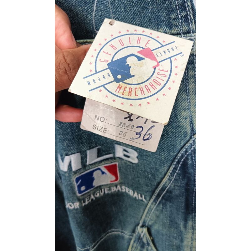 MLB Carpenter Baggy jeans y2k | Shopee Malaysia