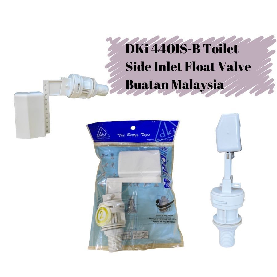 DKI Auto Valve for cistern / Pelampung tangki Tandas / Plastic inlet ...