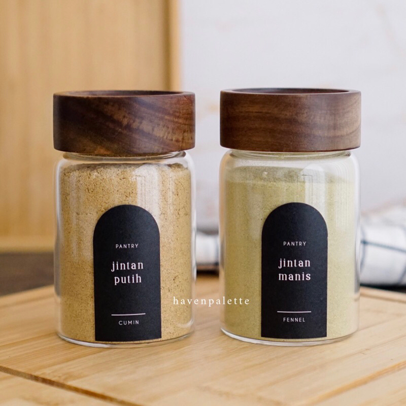 Custom Sticker Labels Black White Frosted | Shopee Malaysia