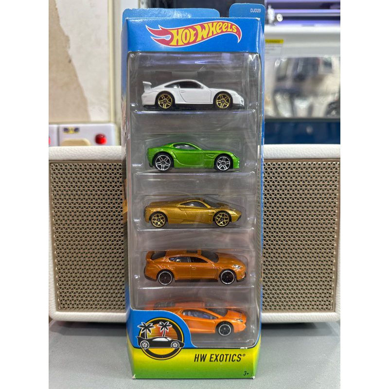 Hot Wheels HW Exotics 5 Pack Porsche 911 GT2 Porsche 911 GT3 RS Pagani Huayra | Shopee Malaysia