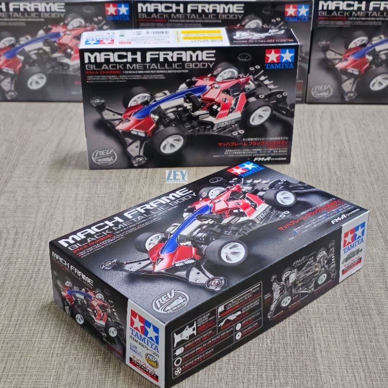 95673 Mach Frame Black Metallic Chassis FMA Original Tamiya 🇯🇵 | Shopee ...