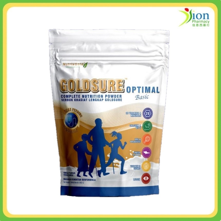 NUTRIXGOLD GOLDSURE OPTIMAL BASIC 600G | Shopee Malaysia