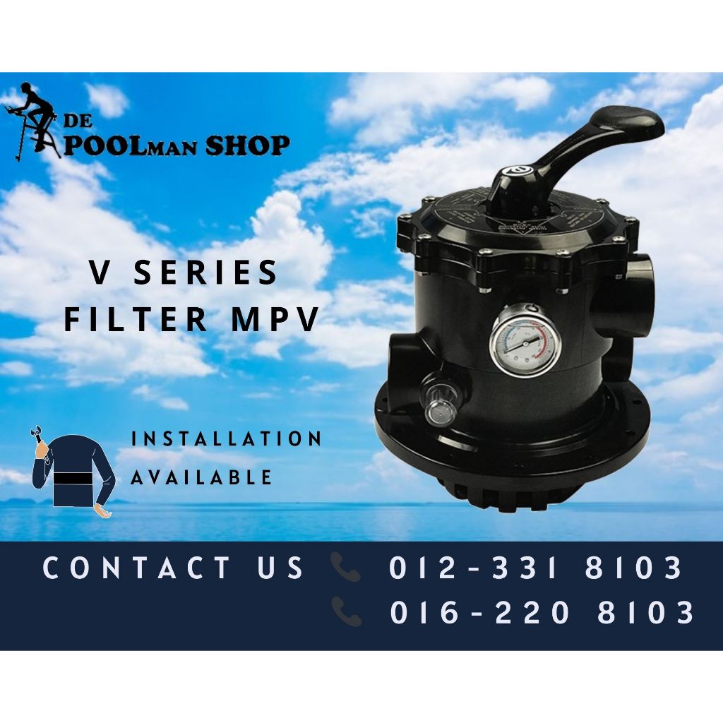 Australia Emaux Multiport Valve (MPV) 2" - V Series Top Mount Filter ...