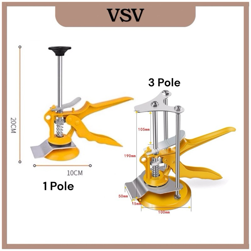 【VSV】 Wall Tiles Leveler / Glass Leveler / Door Leveler | Shopee Malaysia