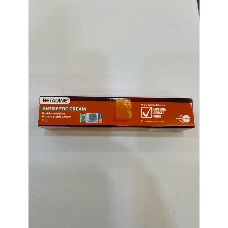 Betadine Antiseptic Cream ( 15g ) | Shopee Malaysia