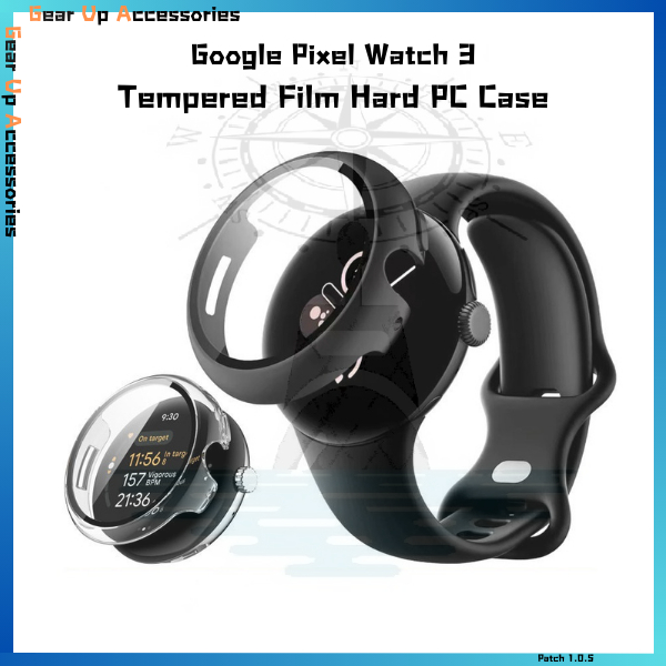 Google Pixel Watch 3 Case 2in1 Full Protect Screen Protect Cover PC ...