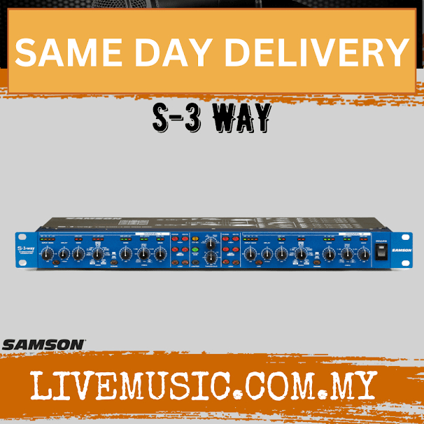 SAMSON S-3 WAY STEREO/MONO CROSSOVER ( S3WAY / S 3 WAY ) | Shopee Malaysia