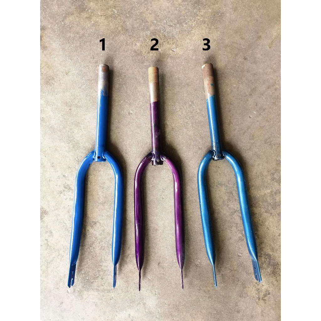 20" Threaded Fork Bicycle Colourful Mini Power Bike Basikal | Shopee ...