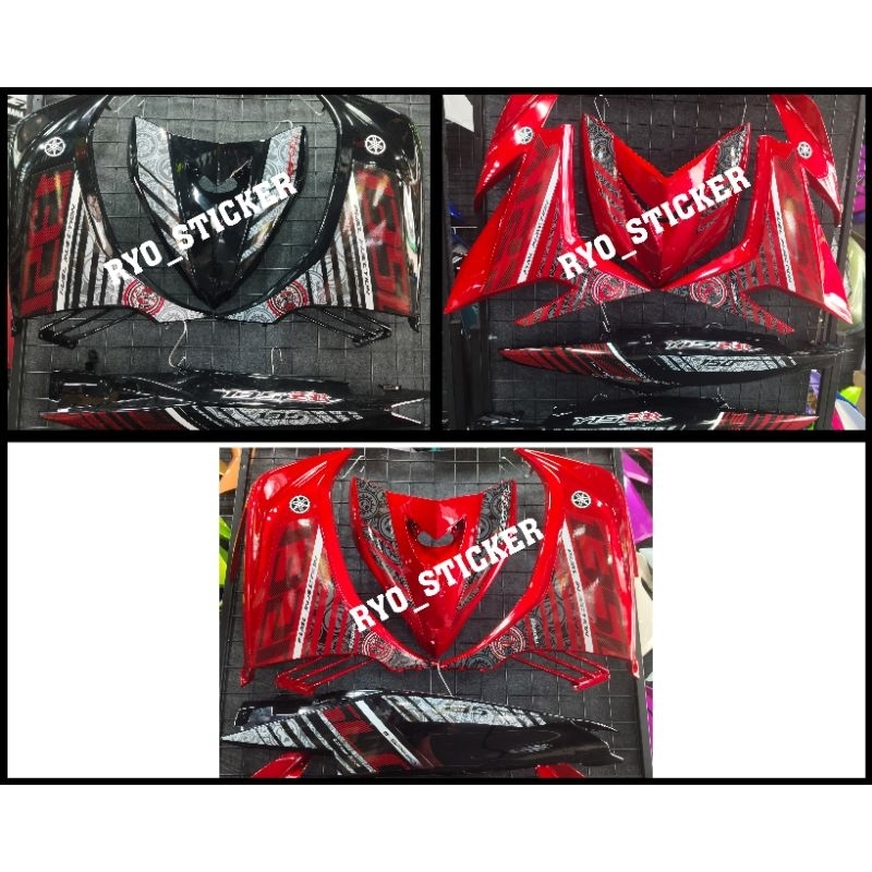 STICKER LC135/ LC 135 V2 V3 V4 V5 V6 V7 V8/ Y15/Y15ZR V1 V2 BATIK ...