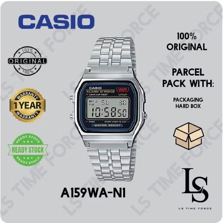 CASIO DIGITAL A159WA-N1/A159WA/A 159WA | Shopee Malaysia