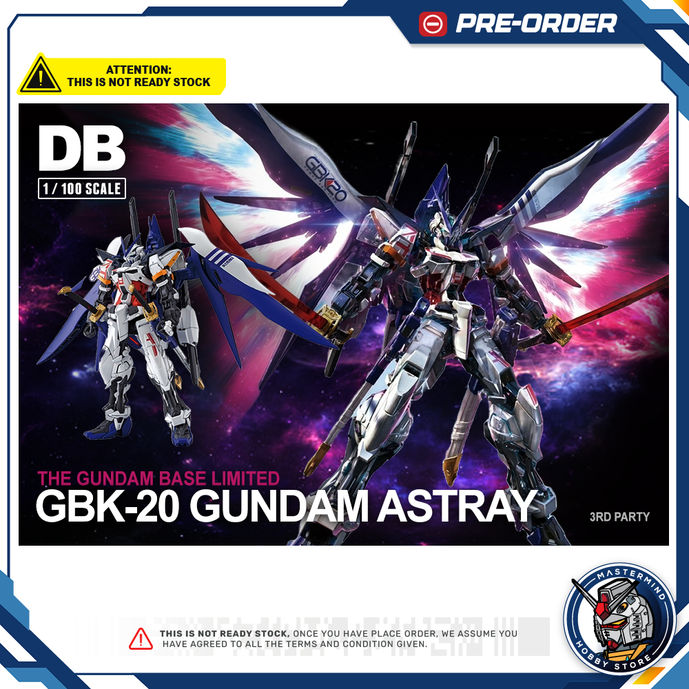 (Ready Stock) DB 6659 [KO] MG 1/100 The Gundam Base Limited GBK-20 ...
