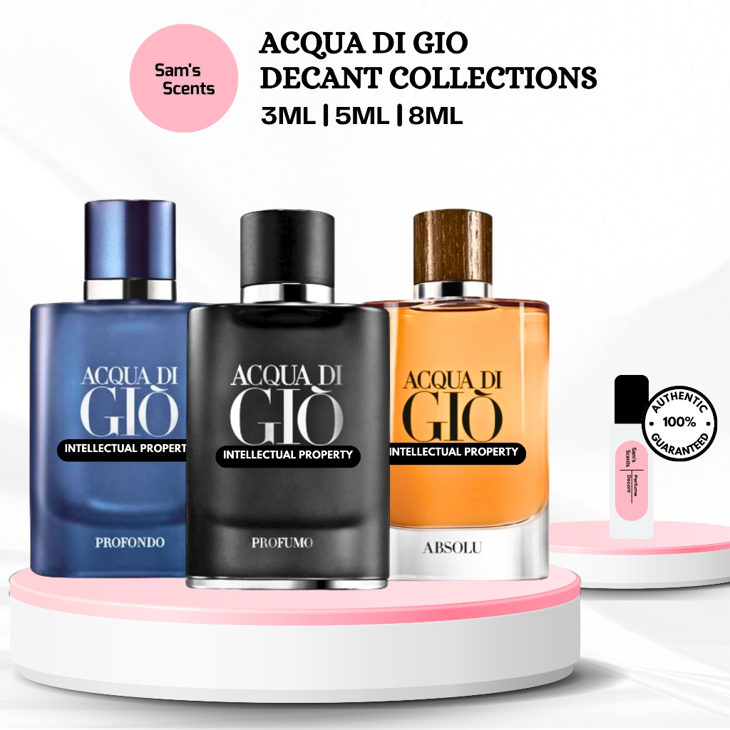 Decant ADG Profumo, Profondo, Absolu - Decant Perfume Original | Shopee ...