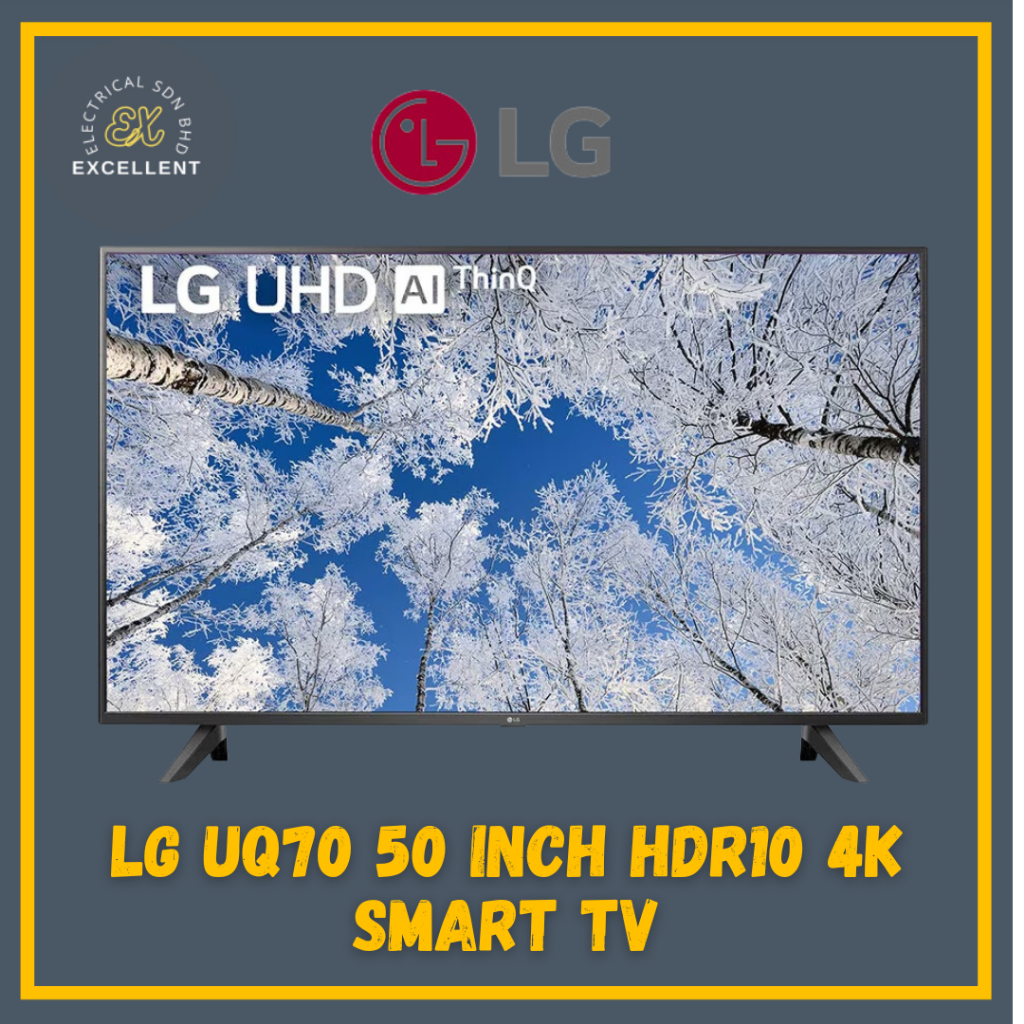 LG 50" 4K Smart UHD TV UQ70 Series 50UQ7050PSA with AI ThinQ® | Shopee ...