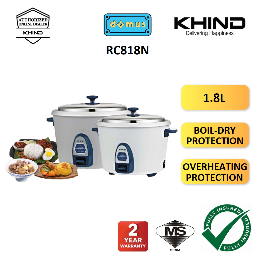 Khind Rice Cooker 1.8L Periuk Nasi Elektrik Murah Can Keep Warm 电饭锅 ...