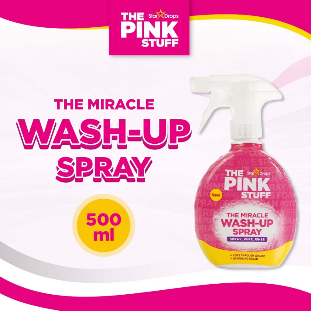The Pink Stuff The Miracle Wash Up Spray (500ml) | Shopee Malaysia