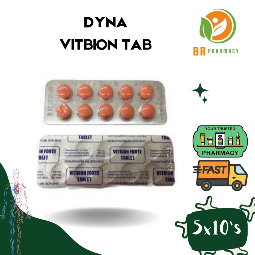 DYNA VITBION FORTE TABLET (5x10s) | Shopee Malaysia