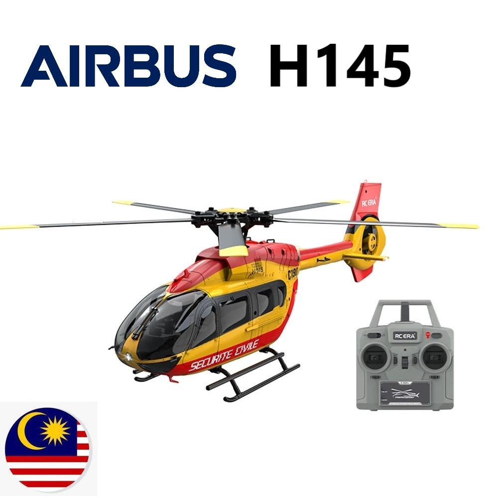 RC ERA C190 Airbus H145 RC Helicopter 6-Axis Gyro Optical Flow Altitude ...