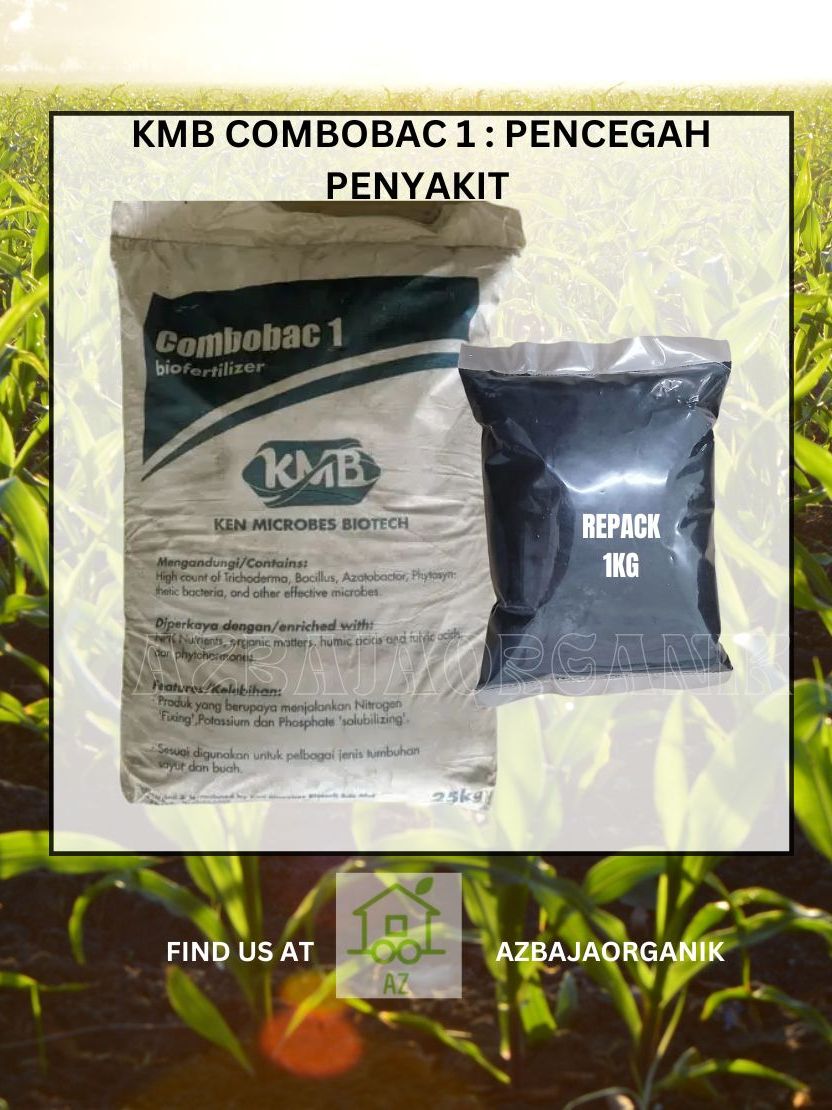 KMB + COMBOBAC 1 FERTILIZER ( repack 1kg ) | Shopee Malaysia