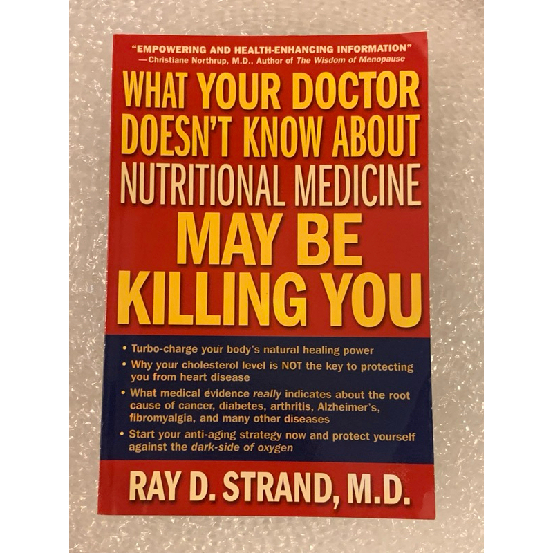 WHAT YOUR DOCTOR DOESN'T KNOW ABOUT NUTRITIONAL MEDICINE MAY BE KILLING ...