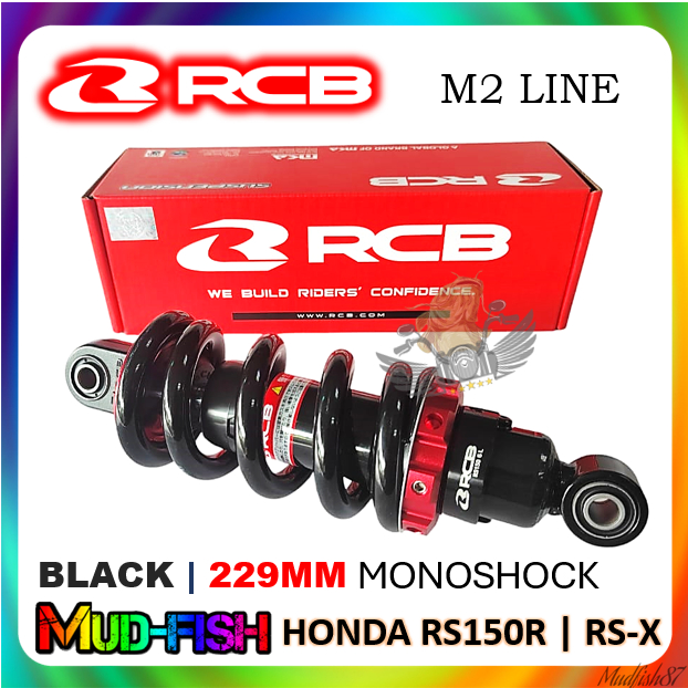RCB ADJUSTABLE M2 LINE MONOSHOCK / ABSORBER FOR HONDA RS150R RS150 RSX ...