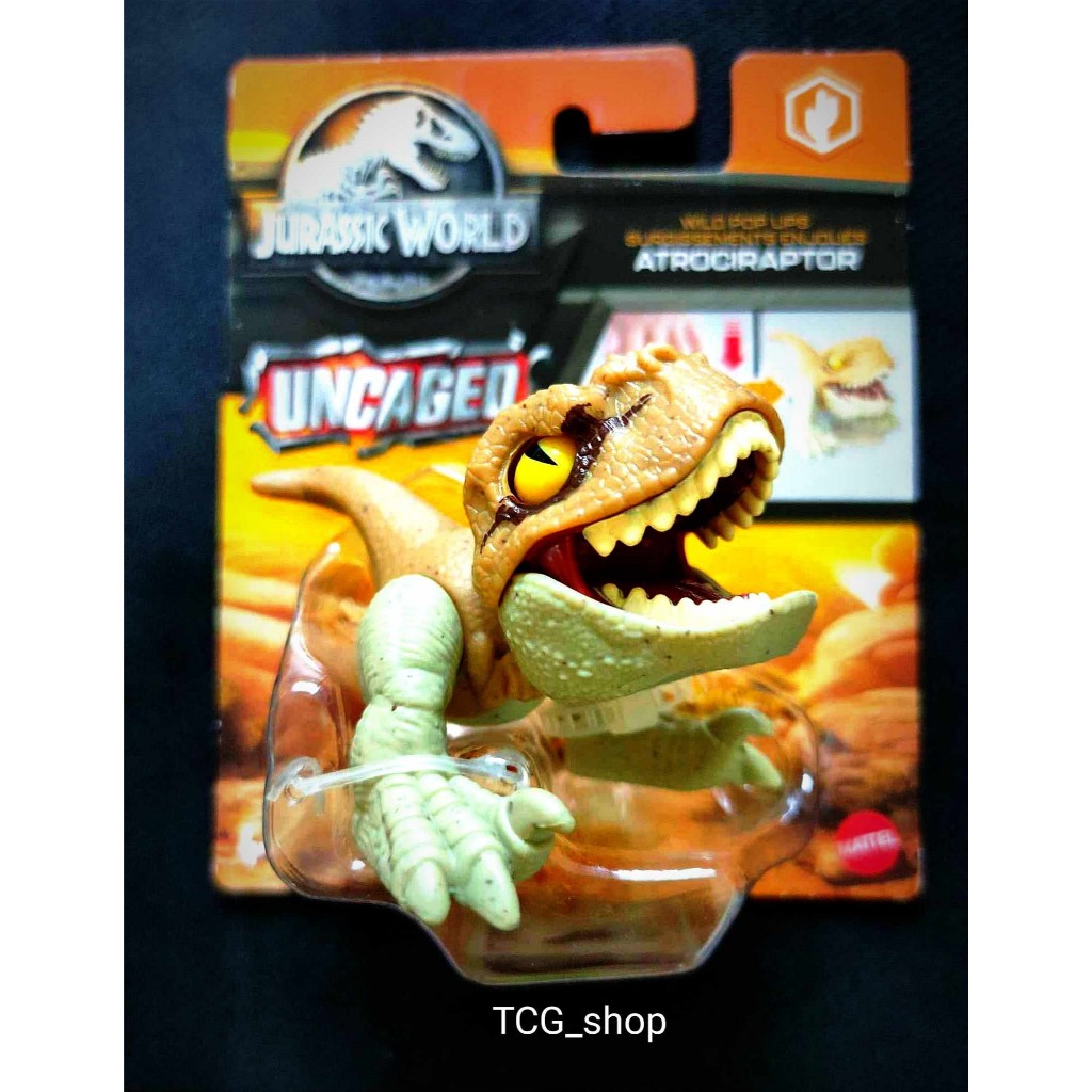 Jurassic World Uncaged Atrociraptor- Wild Pop Ups | Shopee Malaysia