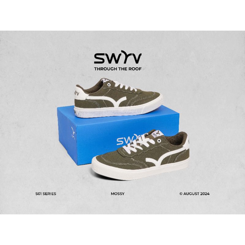 Swyv S01 "Mossy" (Green , White) | Shopee Malaysia