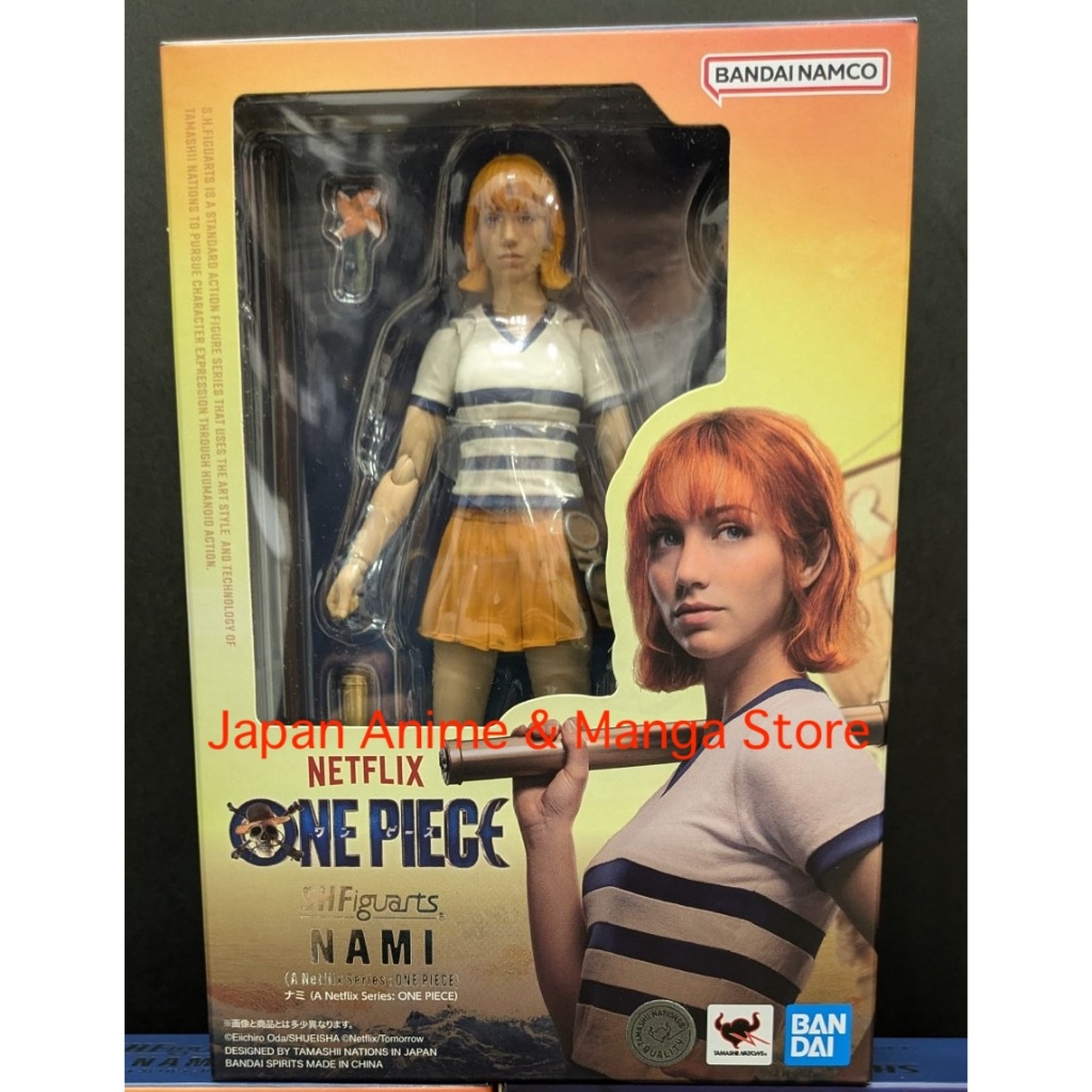 S.H.Figuarts Nami (A Netflix Series: ONE PIECE) 150mm Action figure ...