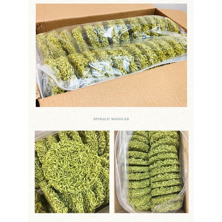QIAO WEI BO CAI MIAN SPANISH NOODLE MEE 1 BOX 百年巧味 菠菜面一盒 | Shopee Malaysia
