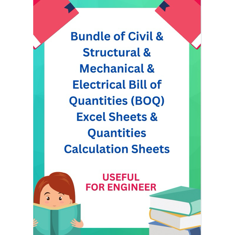 Bundle of Civil & Structural & Mechanical & Electrical Bill of ...
