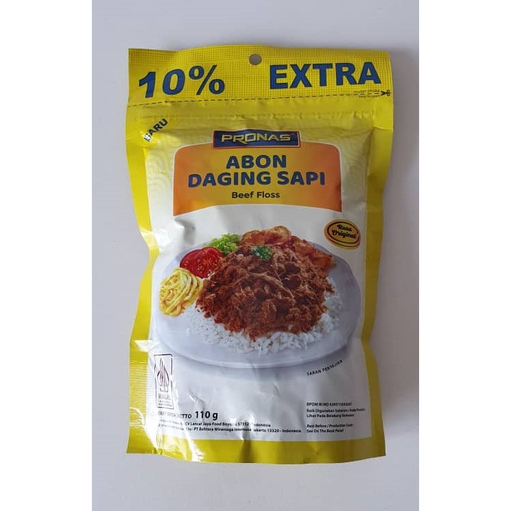 PRONAS Abon Daging Sapi Rasa Original | Shopee Malaysia