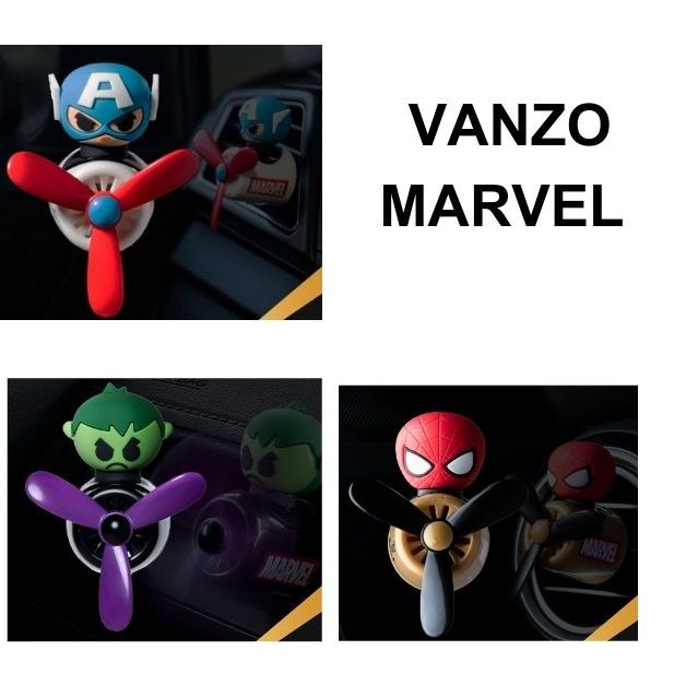 VANZO Marvel Series Car Vent Perfume ( Velvet Musk , Secret Musk ...