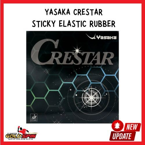 YASAKA CRESTAR SPIN ELASTIC TABLE TENNIS RUBBER GETAH PING PONG | Shopee Malaysia