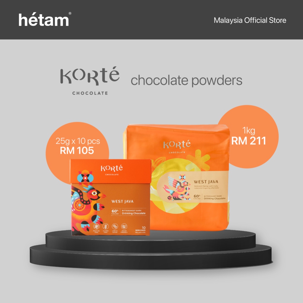 Korté Chocolate Powder - ALL 8 FLAVOURS | Shopee Malaysia