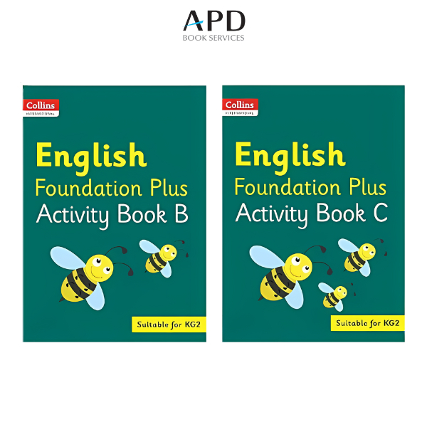 Collins International English Foundation Plus Activity Book B and C | Shopee Malaysia