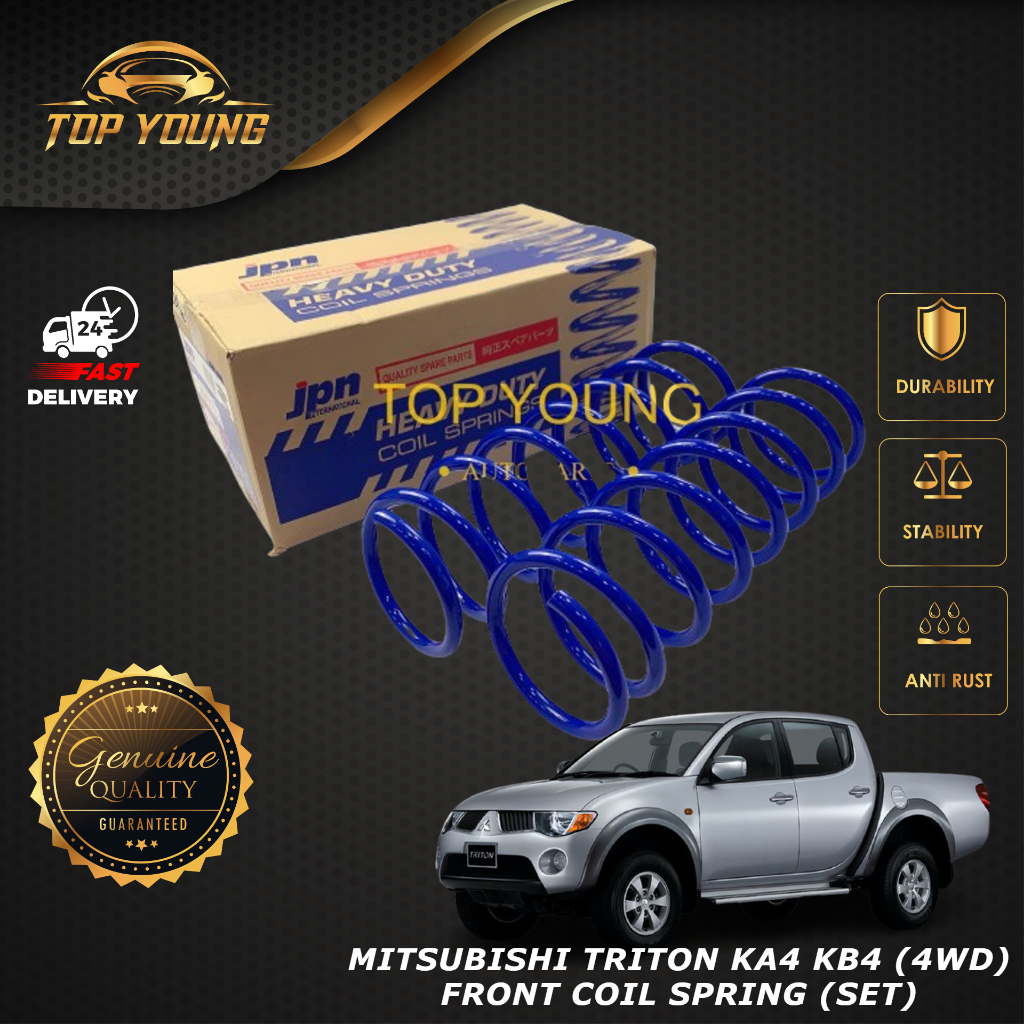 MITSUBISHI TRITON KA4 KB4 (4WD) FULL SET FRONT (2 PCS) ORIGINAL JPN ...