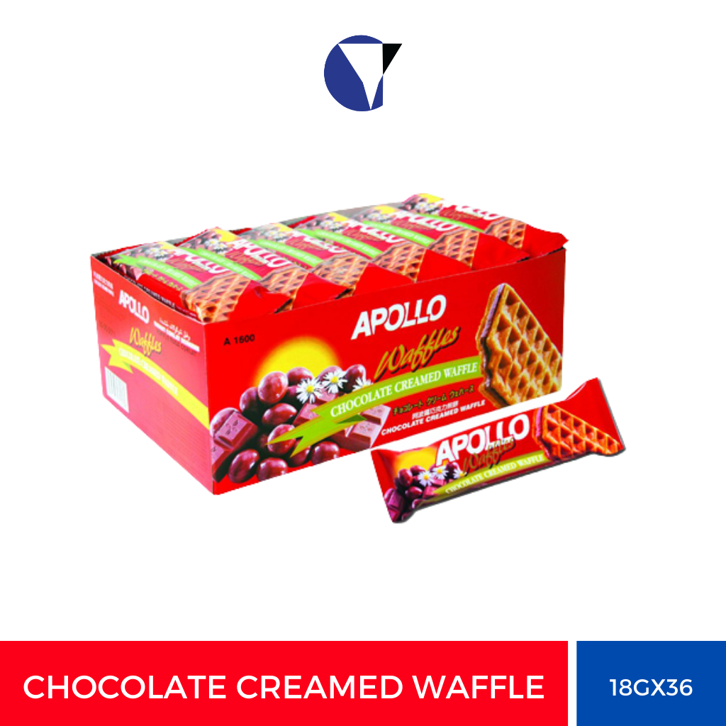 APOLLO CREAMED WAFFLES (18GX36) | Shopee Malaysia