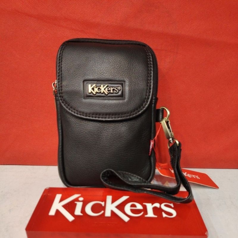 Kickers Genuine Leather Mobile Phone Pouch Bag(79290) | Shopee Malaysia